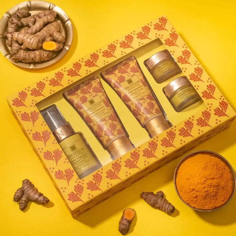 True Turmeric Face Care Essential Set – Spa Ceylon